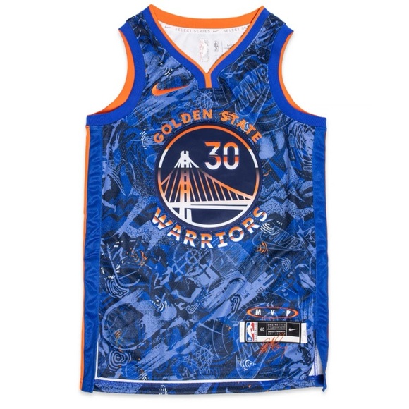 Nike | Shirts | Nike Stephen Curry Select Series Basketball Jersey ...